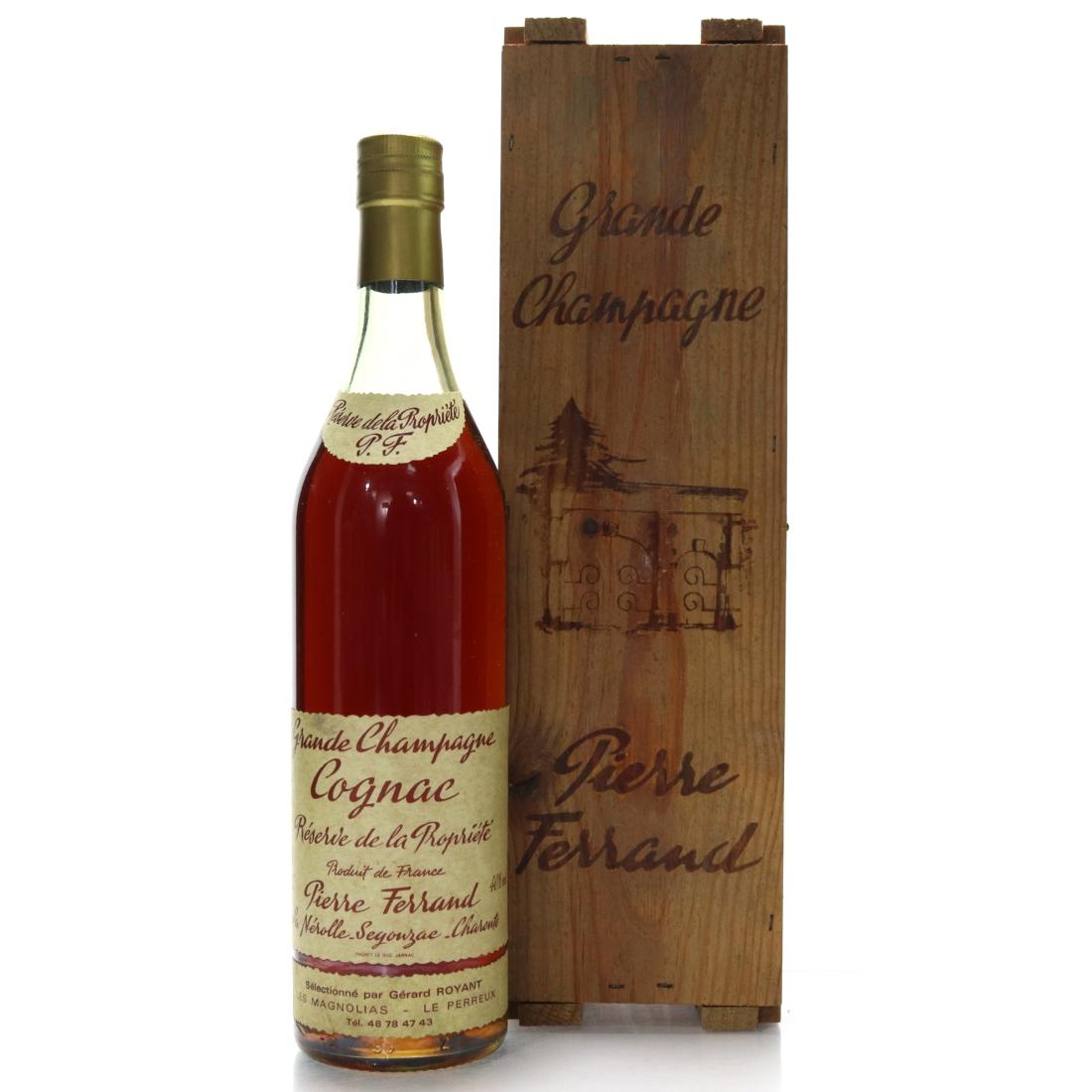 Pierre Ferrand Grande Champagne Cognac Whisky | Whisky Auctioneer