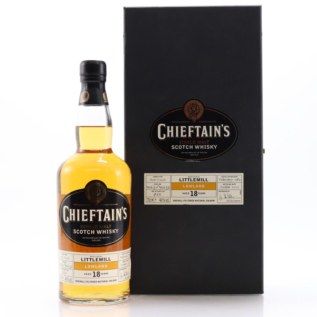 Littlemill 1984 Chieftain's 18 Year Old Whisky | Whisky Auctioneer