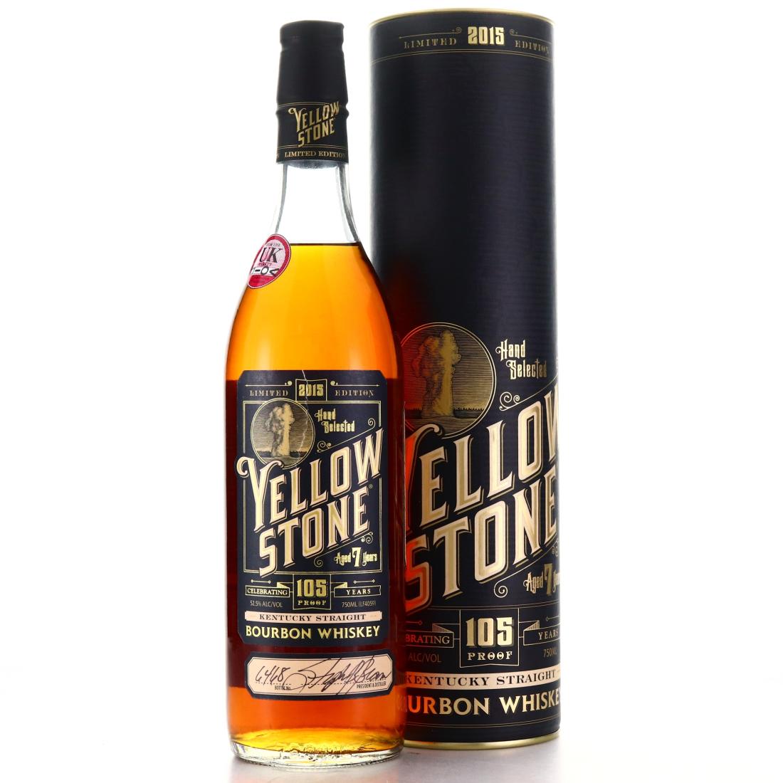 Yellowstone 7 Year Old 105 Proof Kentucky Straight Bourbon / 2015 ...