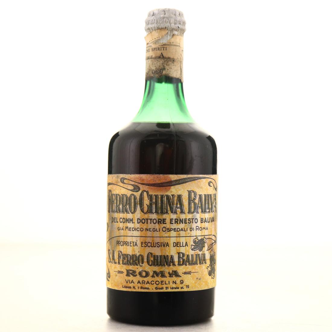 Ferro China Baliva circa 1950s Whisky | Whisky Auctioneer