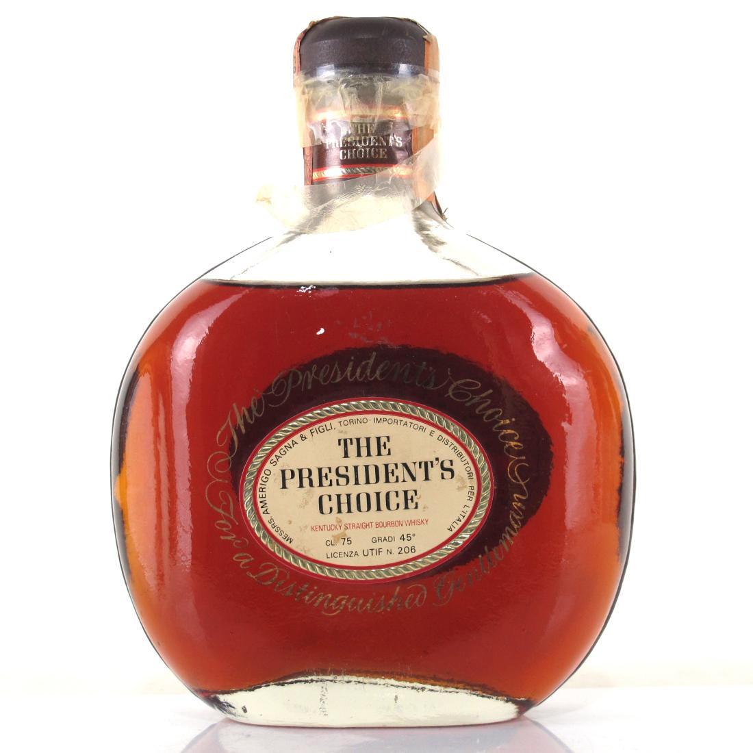The President's Choice Kentucky Straight Bourbon 1960s Whisky | Whisky ...