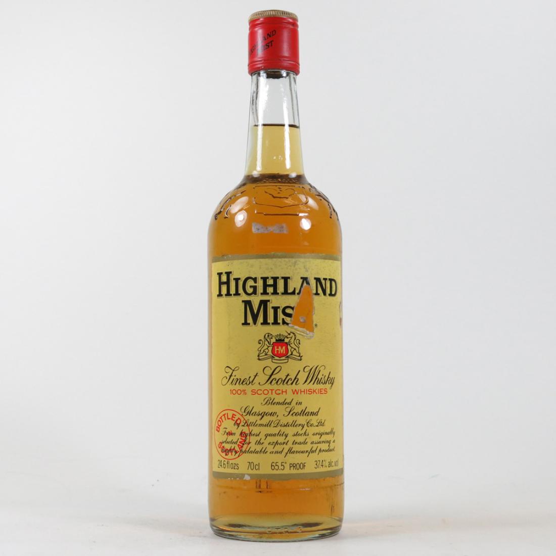 Highland Mist Blended Whisky / Littlemill 1970s Whisky | Whisky Auctioneer