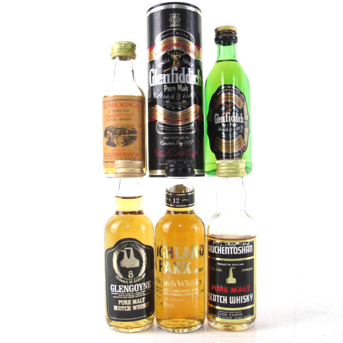 Miscellaneous Single Malt Miniature Selection 5 x 5cl Whisky | Whisky ...