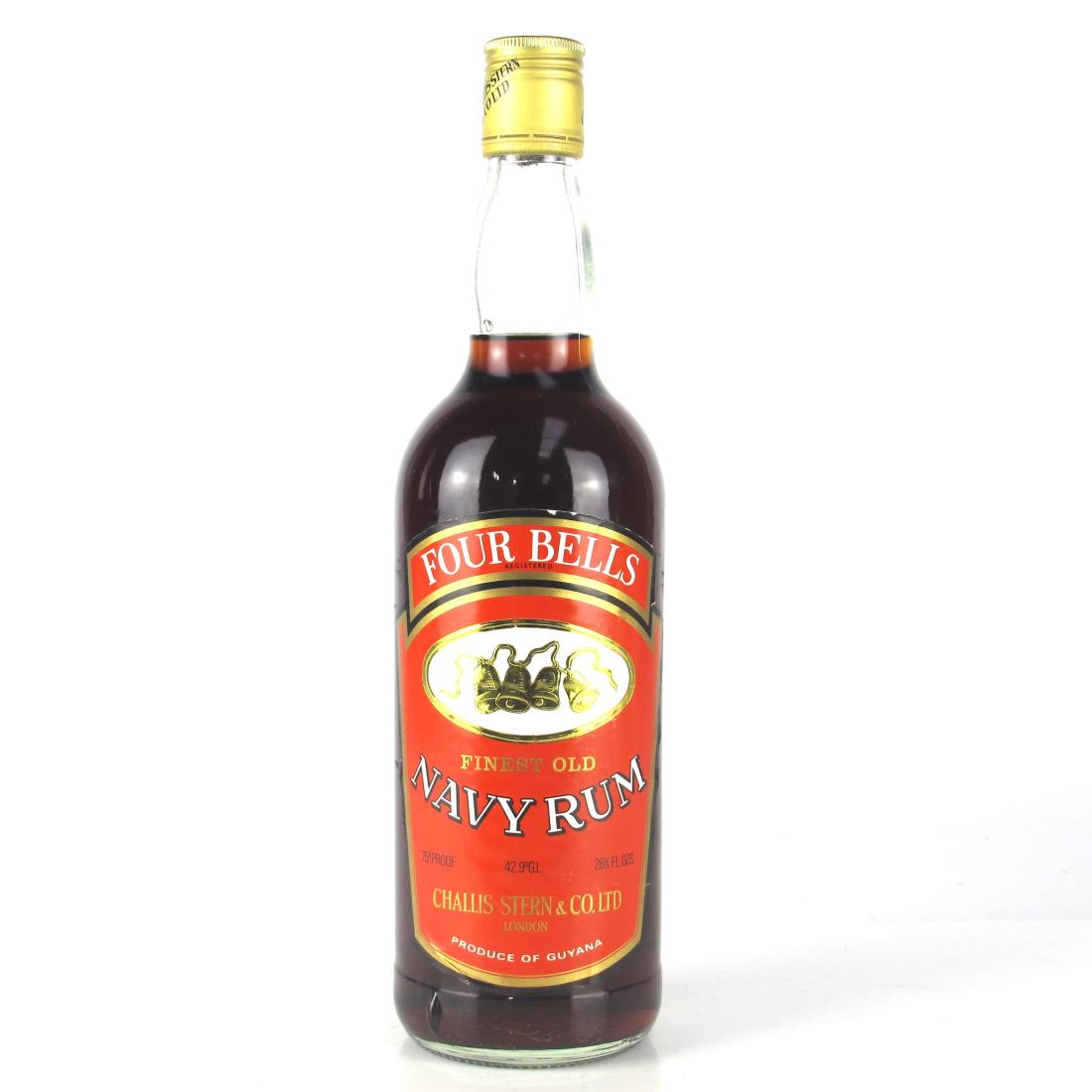 Four Bells Navy Rum 1970s Whisky | Whisky Auctioneer