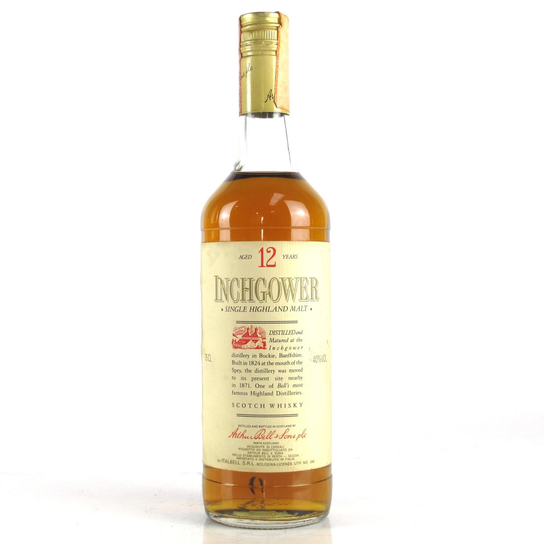 Inchgower 12 Year Old - Italbell Whisky | Whisky Auctioneer