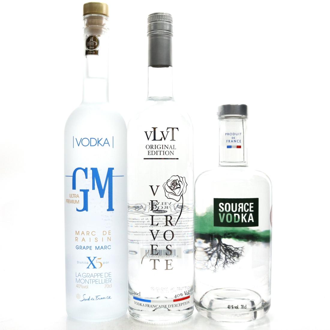 Premium French Vodka Selection / 3 x 70cl Whisky | Whisky Auctioneer