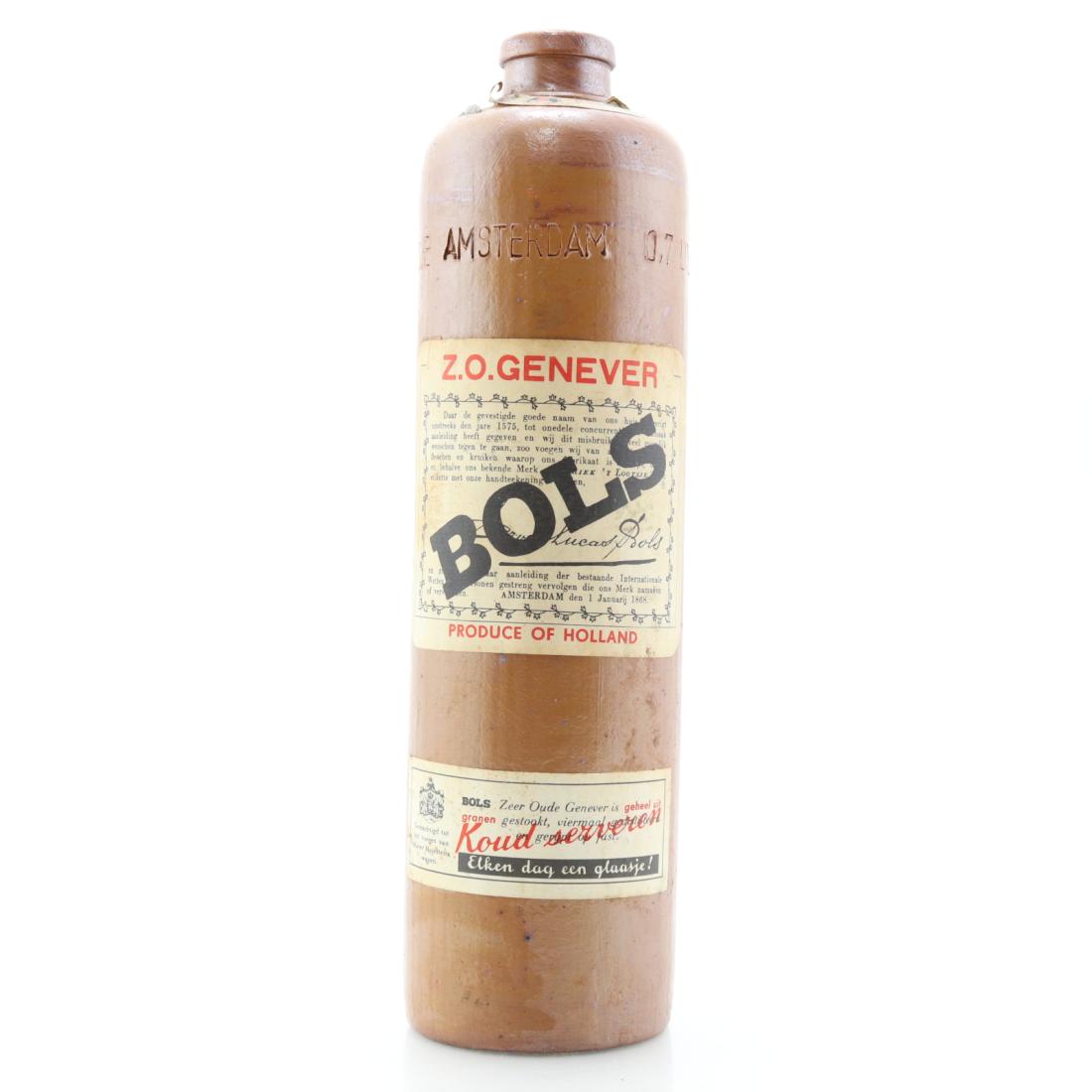 Bols Z.O. Genever circa 1960s Whisky | Whisky Auctioneer