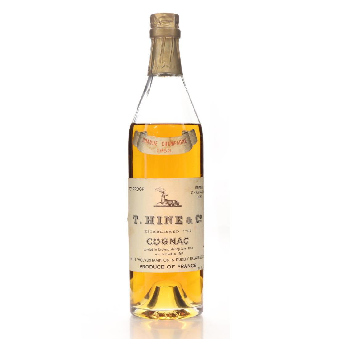 Hine 1952 Grande Champagne Vintage Cognac Whisky | Whisky Auctioneer