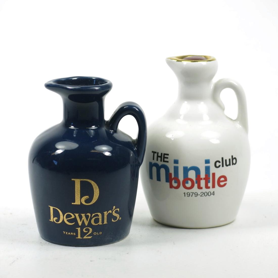 Mini Bottle Club and Dewar's 12 Year Old Decanters 2 x 5cl Whisky ...