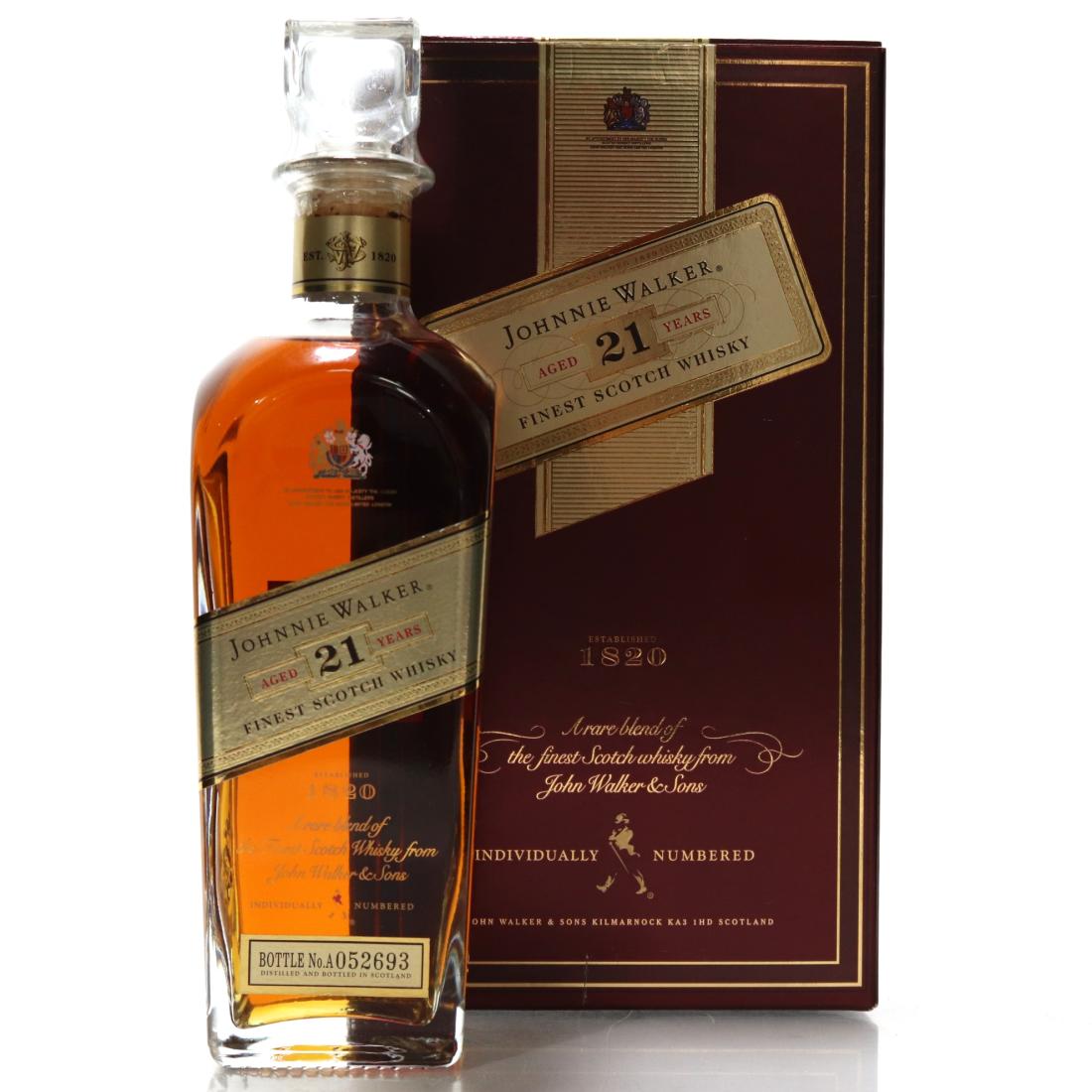 Johnnie Walker 21 Year Old Whisky | Whisky Auctioneer