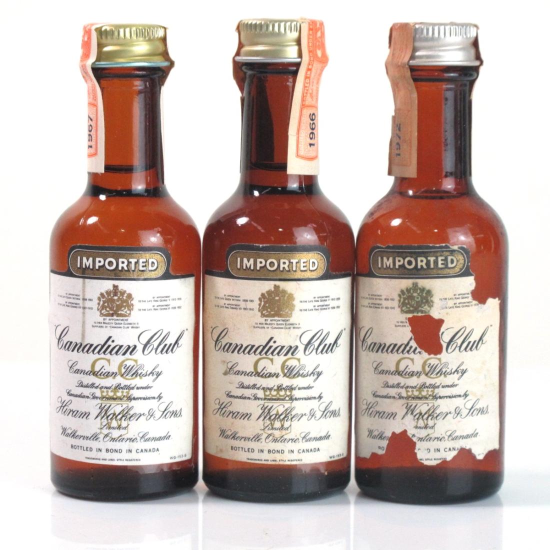 Canadian Club -70s Miniature Selection Whisky | Whisky Auctioneer