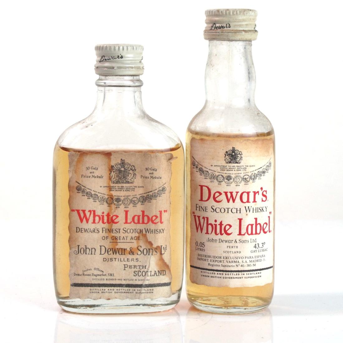 Dewar's White Label Miniatures Circa Whisky | Whisky Auctioneer