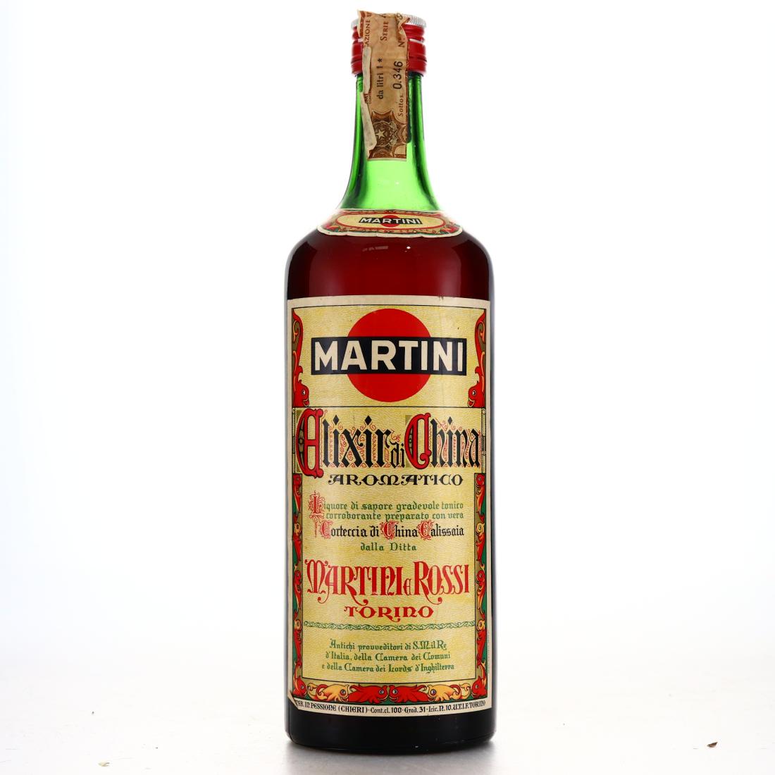 Martini & Rossi Elixir di China 1 Litre 1960s Whisky | Whisky Auctioneer