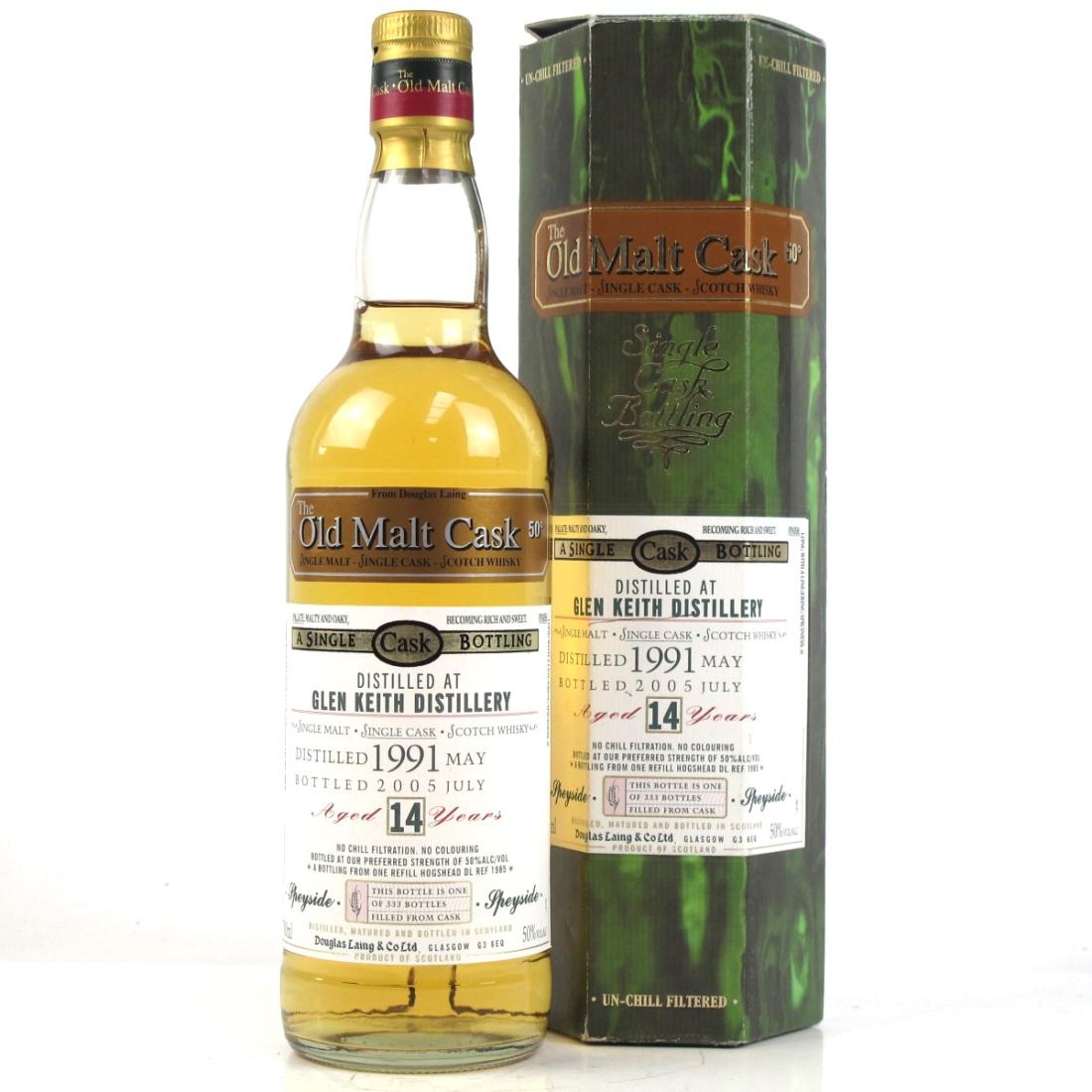 Glen Keith 1991 Douglas Laing 14 Year Old Whisky | Whisky Auctioneer