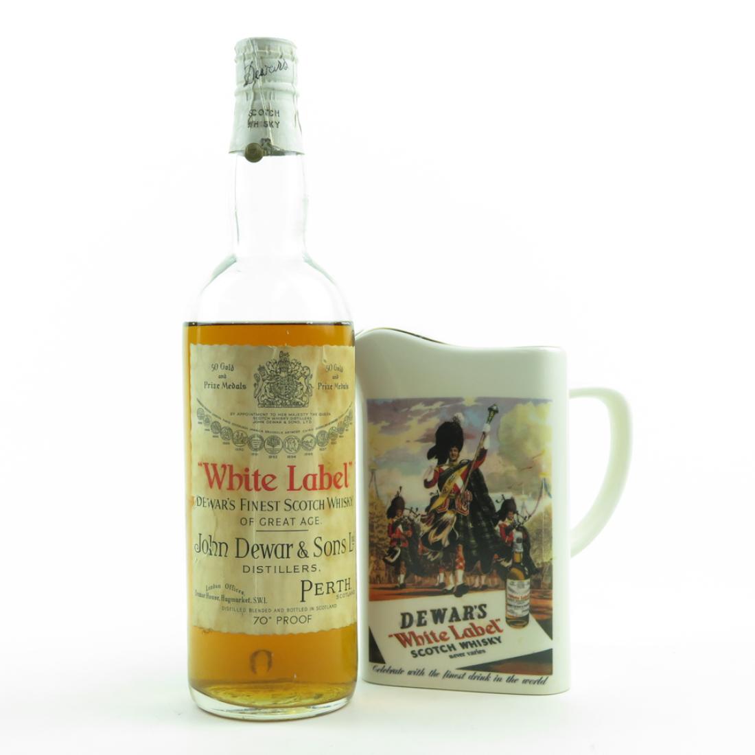 Dewar's White Label 1950s / Including Branded Jug Whisky | Whisky ...
