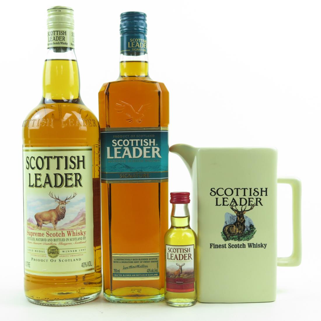 Scottish Leader Selection / Including 1 Litre, 75cl, Jug and Miniature ...