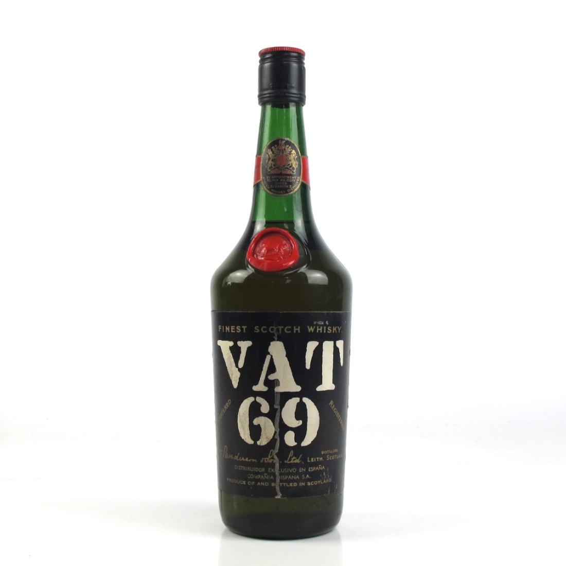 VAT 69 Circa 1967 Whisky | Whisky Auctioneer
