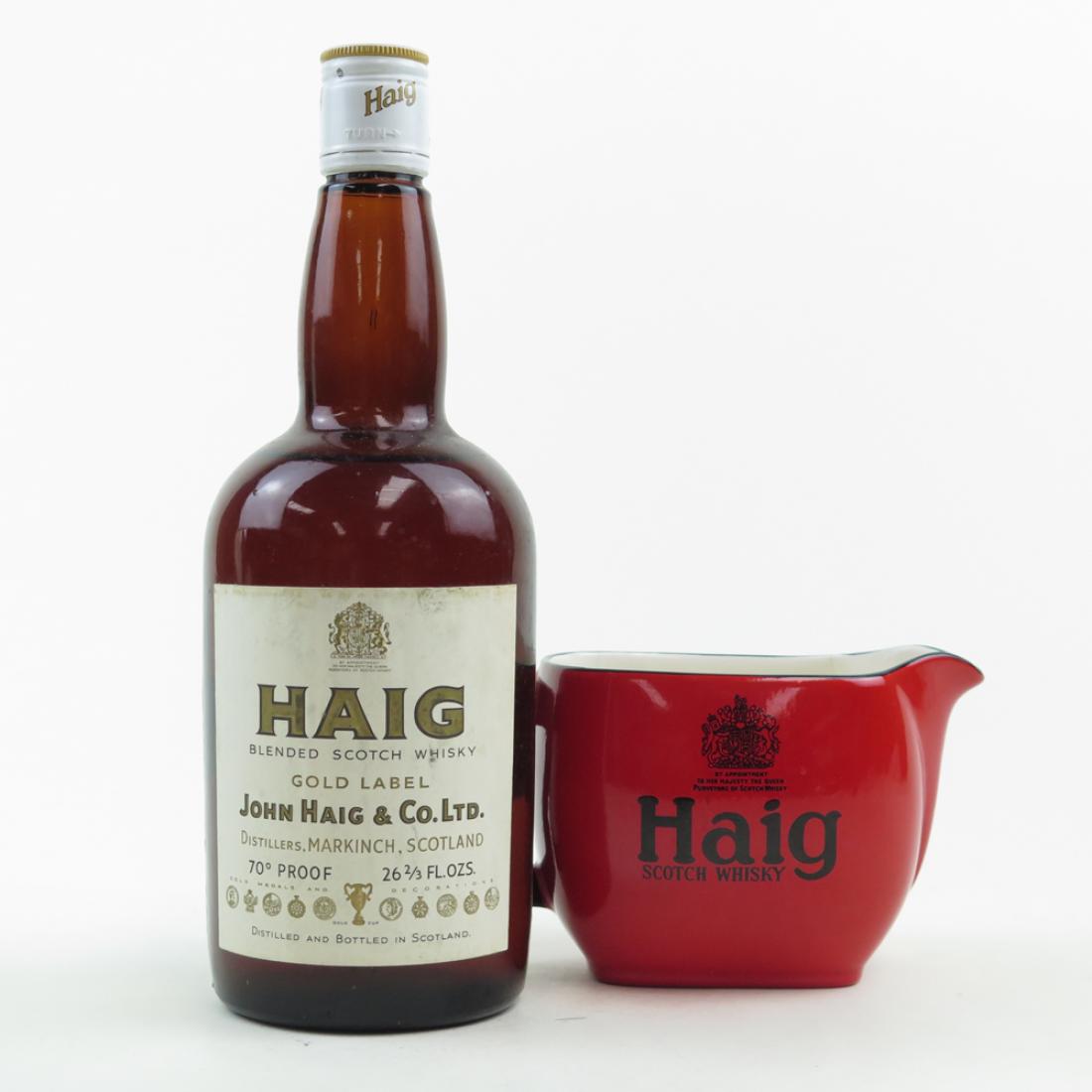 Haig's Gold Label 1970s Including Branded Jug Whisky | Whisky Auctioneer
