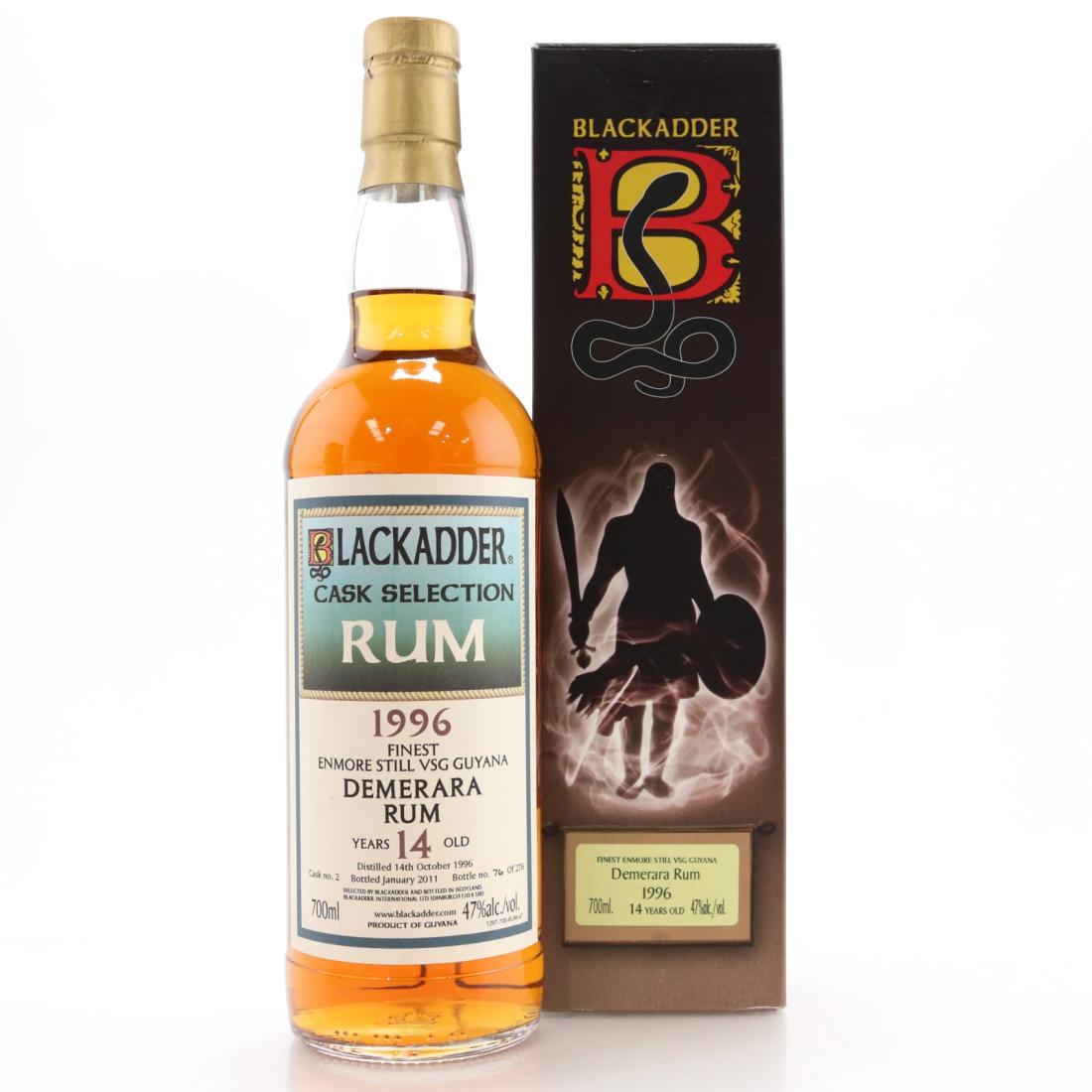 Enmore Still VSG 1996 Blackadder 14 Year Old Guyana Rum Whisky | Whisky ...