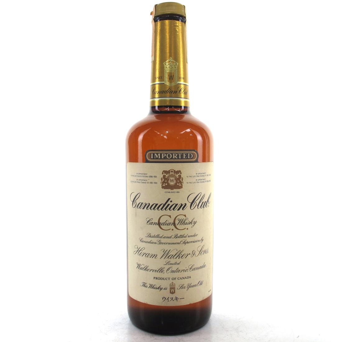 Canadian Club 1985ese Whisky | Whisky Auctioneer