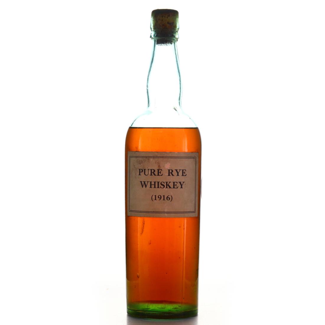Pure Rye Whiskey 1916 Whisky | Whisky Auctioneer