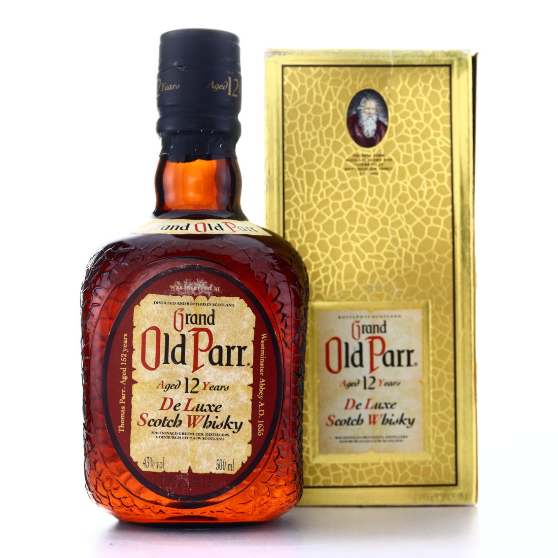 Grand Old Parr 12 Year Old De Luxe Scotch Whisky Whisky | Whisky Auctioneer