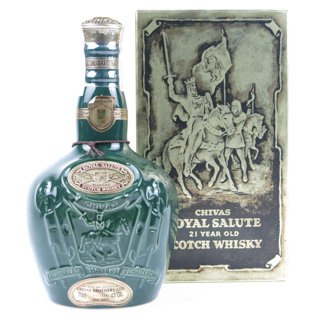 Chivas Regal Royal Salute 21 Year Old / Emerald Flagon Whisky | Whisky ...