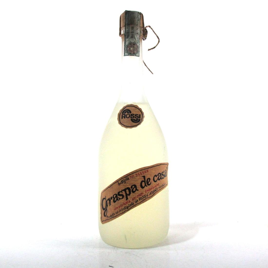 Rossi "Graspa De Casa" Grappa Whisky | Whisky Auctioneer