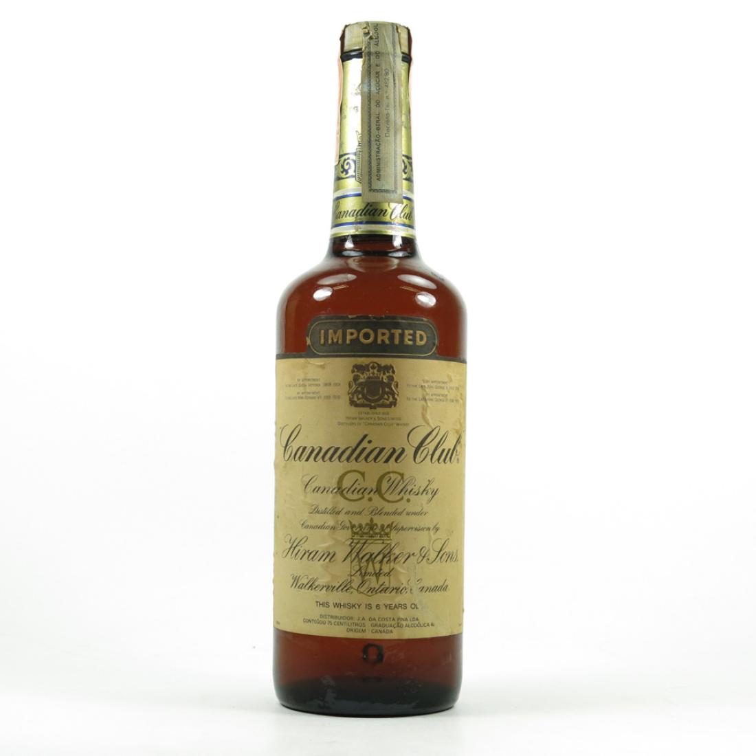 Canadian Club 6 Year Old Circa 1980s Whisky | Whisky Auctioneer