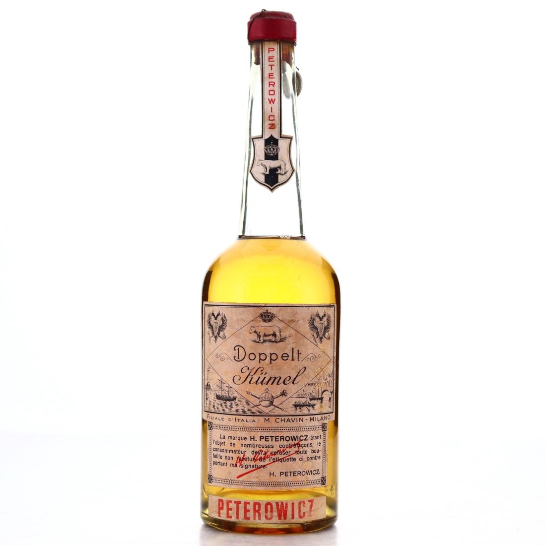 Peterowitz Doppelt Kummel 1940s Whisky | Whisky Auctioneer