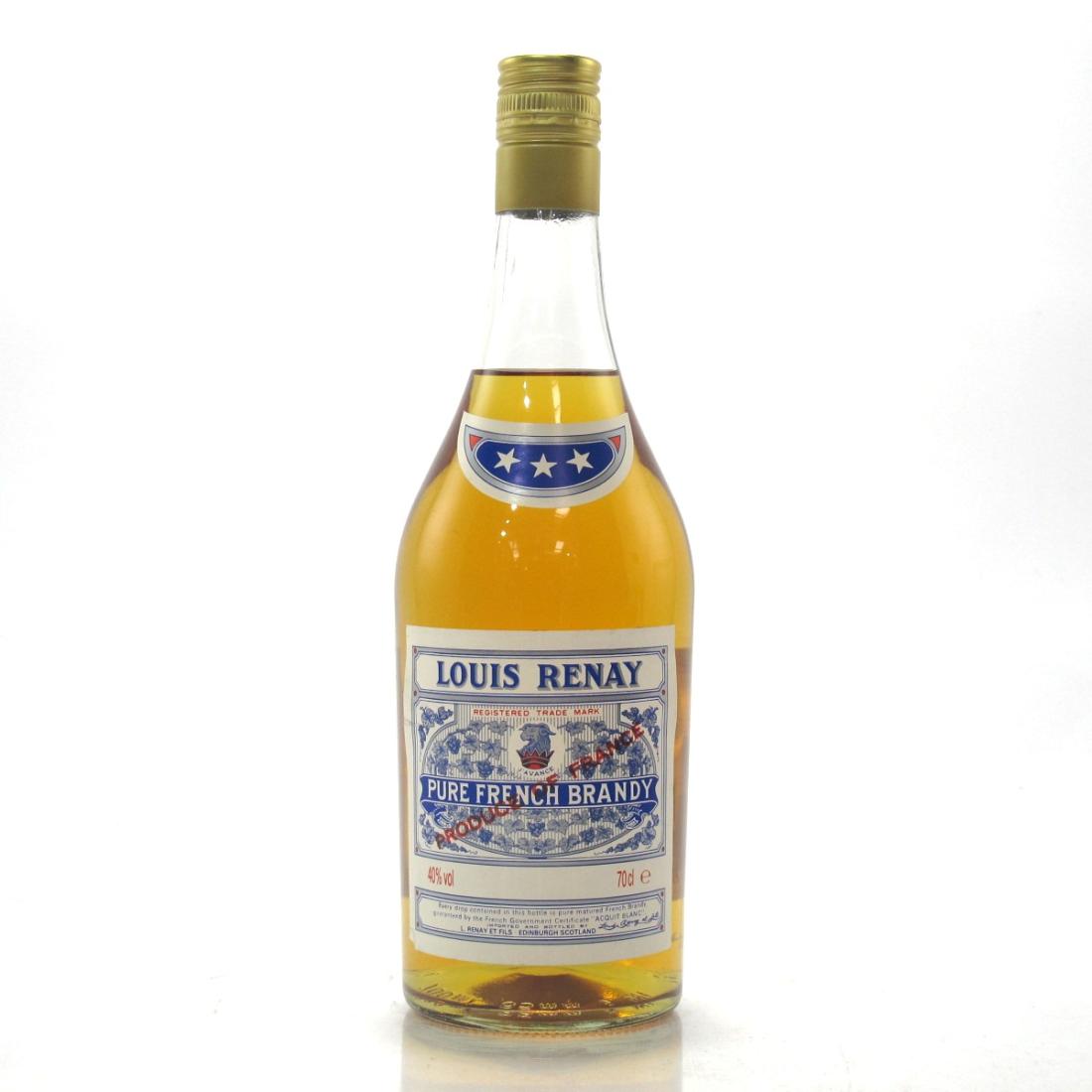 Louis Renay 3 Star Pure French Brandy Whisky | Whisky Auctioneer