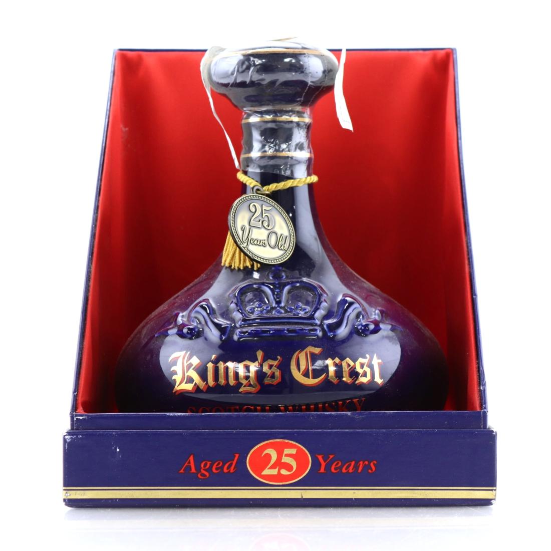 King's Crest 25 Year Old Scotch Whisky Decanter Whisky | Whisky Auctioneer