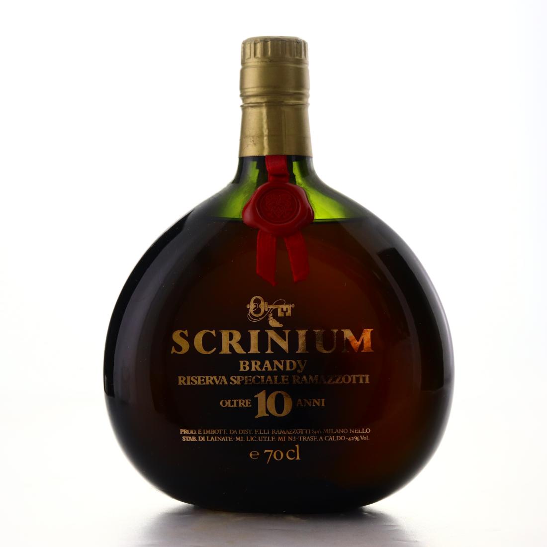 Scrinium 10 Year Old Italian Brandy Whisky | Whisky Auctioneer