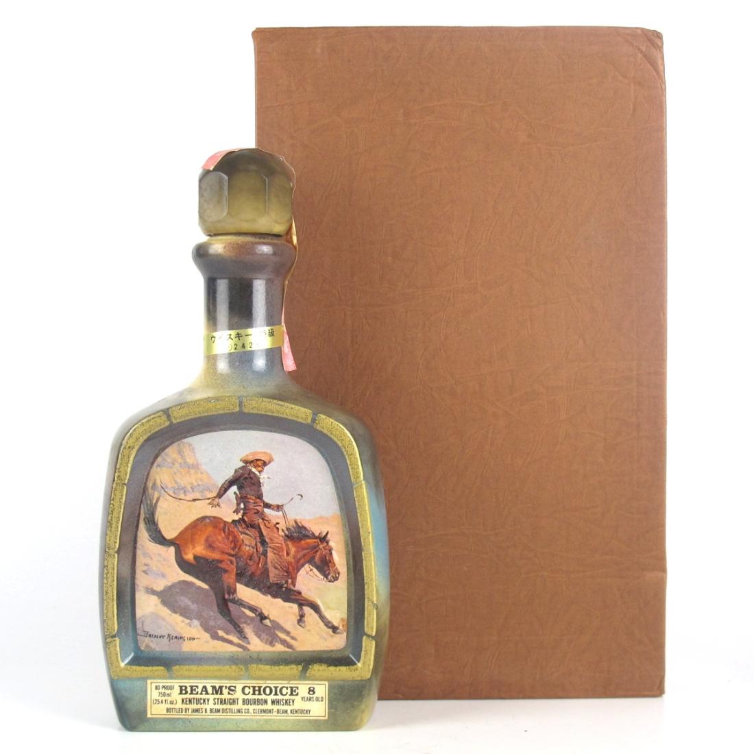 Beam's Choice 10 Year Old Decanter 1970s / The Cowboy Whisky | Whisky ...