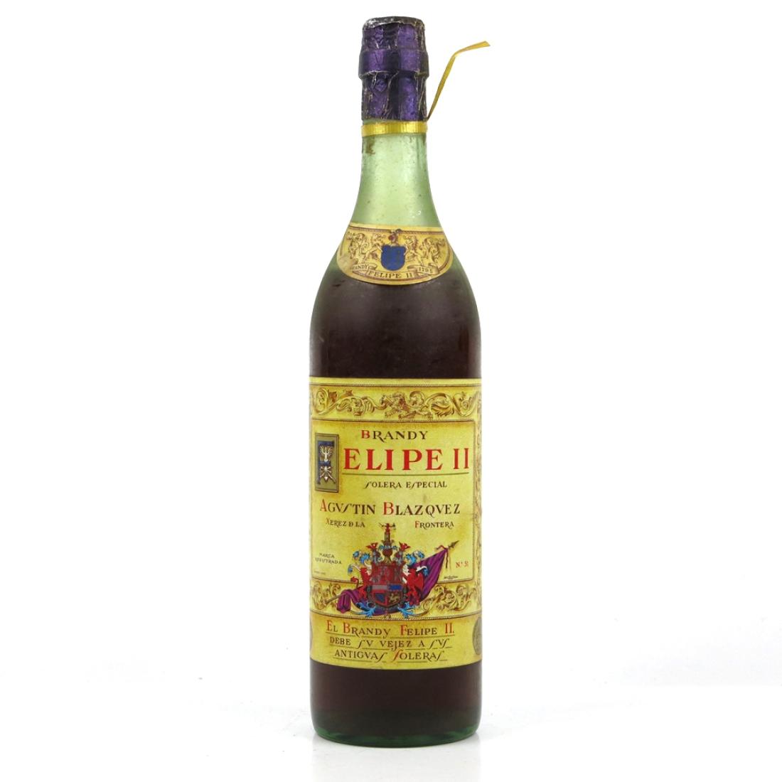 Felipe II Brandy Sherry 1950s Whisky | Whisky Auctioneer