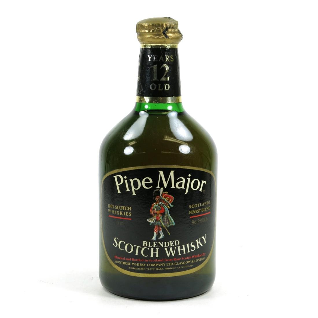 Pipe Major 12 Year Old Scotch Whisky 1980s Whisky | Whisky Auctioneer