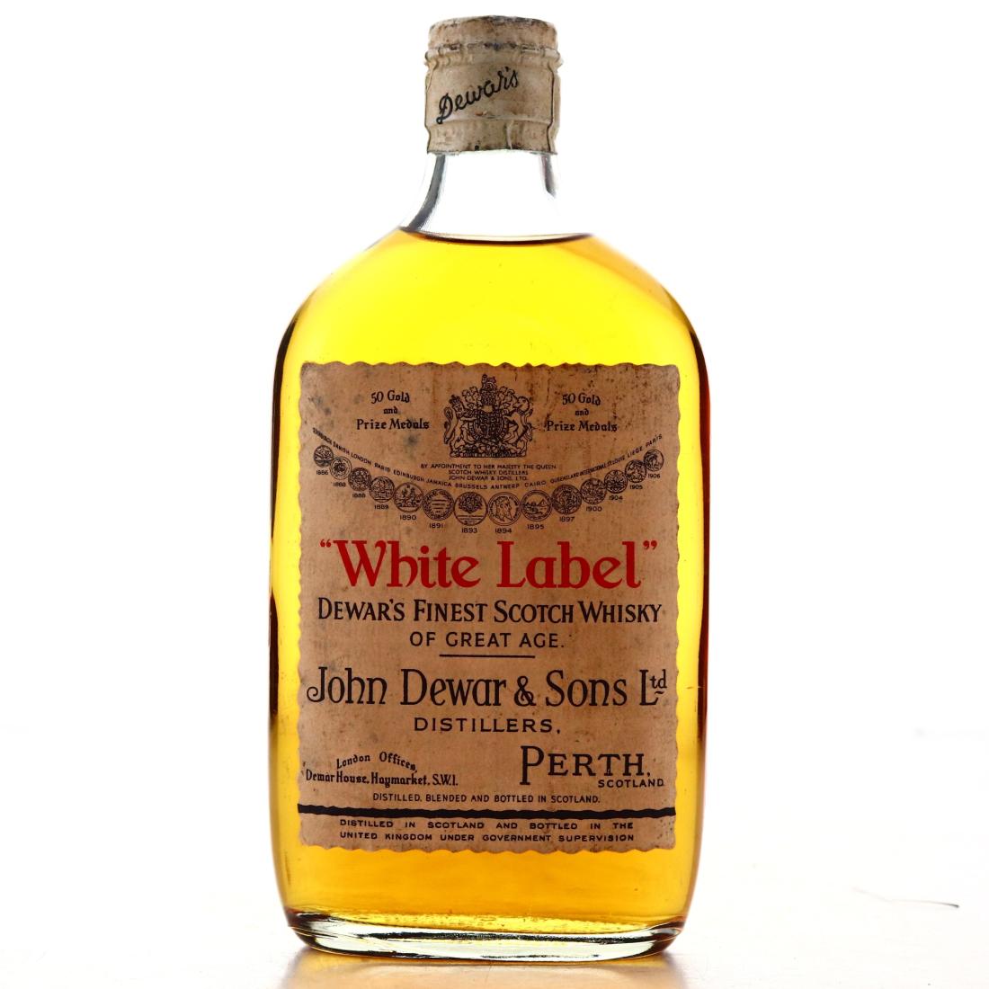 Dewars White Label 1950s 35cl Whisky | Whisky Auctioneer