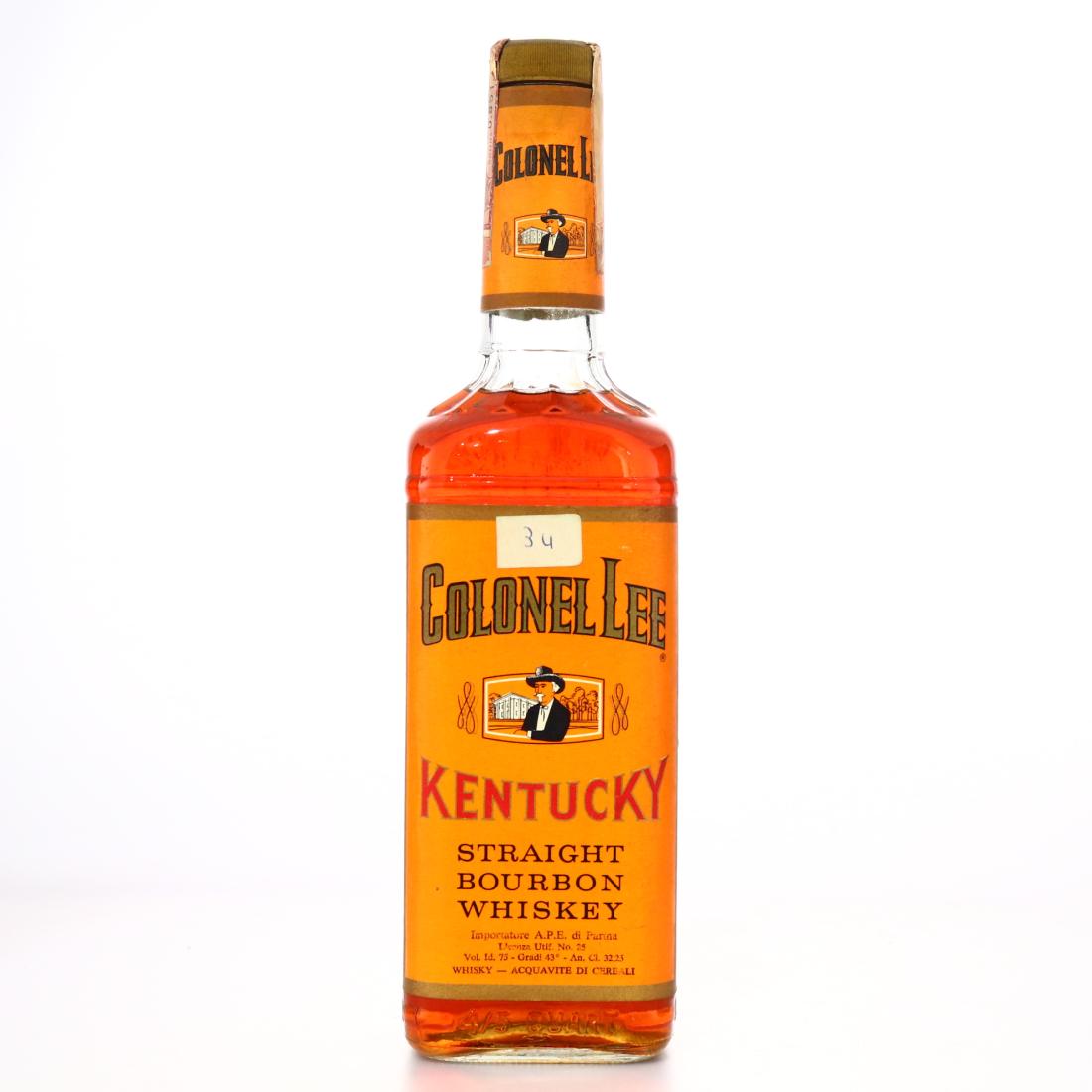 Colonel Lee Kentucky Straight Bourbon 1970s Whisky | Whisky Auctioneer