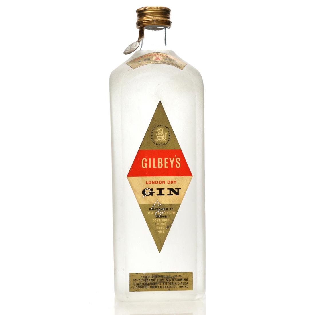 Gilbey's London Dry Gin 1 Litre 1950s Whisky | Whisky Auctioneer
