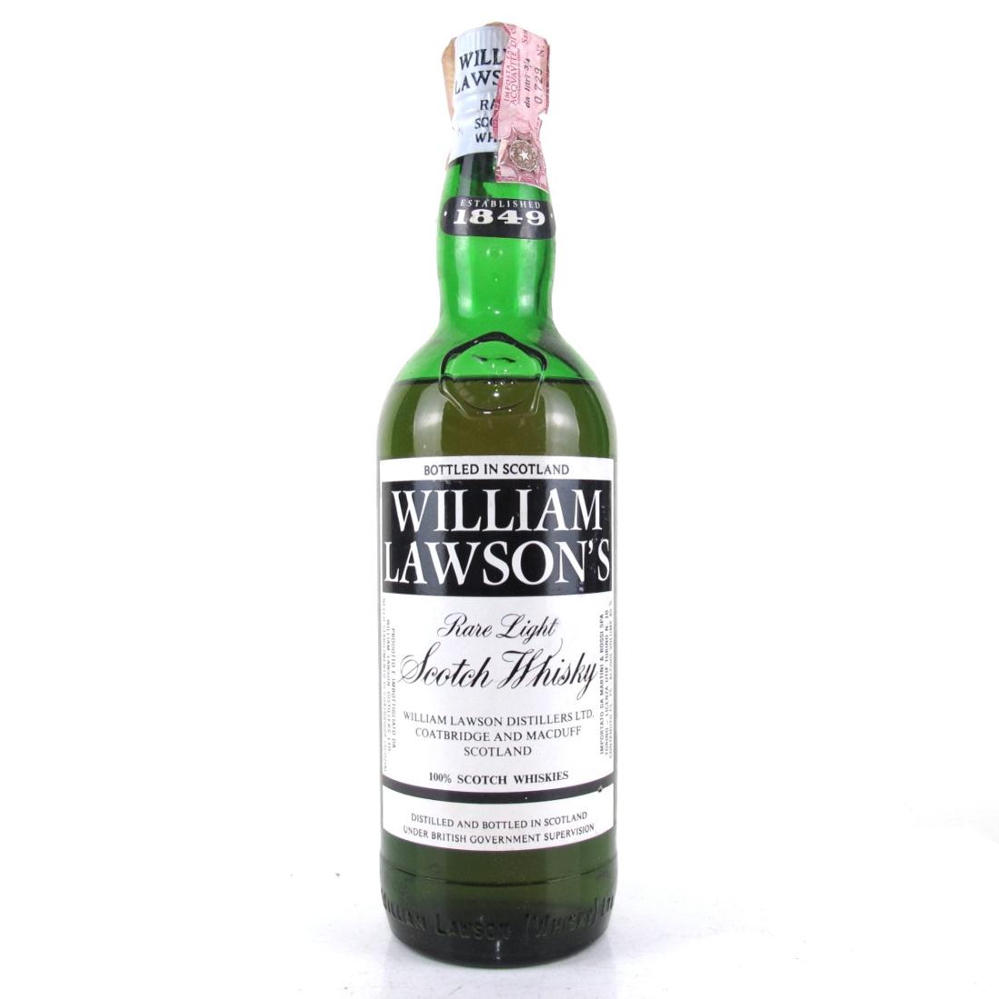 William Lawson's Scotch Whisky 1960s Whisky | Whisky Auctioneer