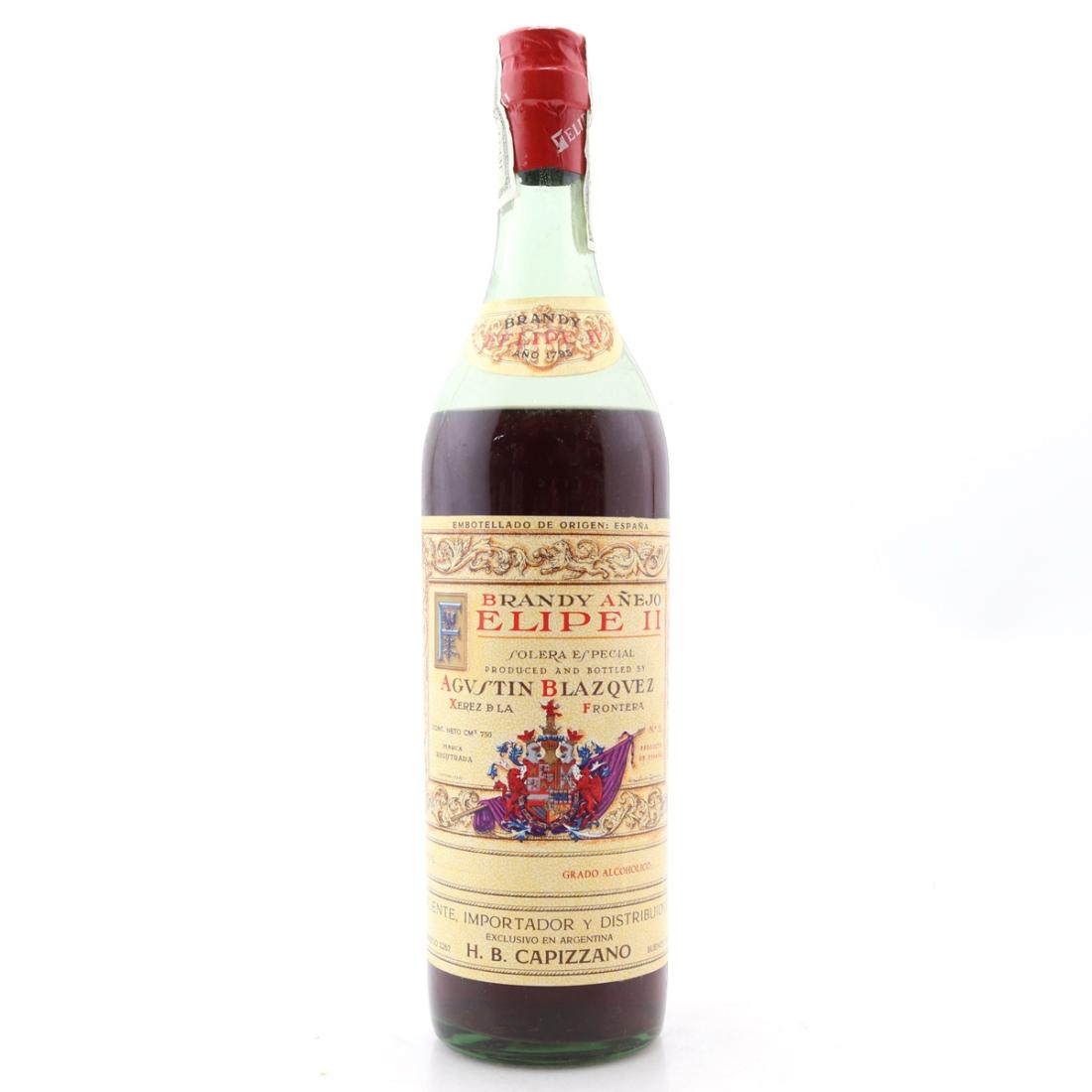 Felipe II Brandy Sherry 1980s Whisky | Whisky Auctioneer
