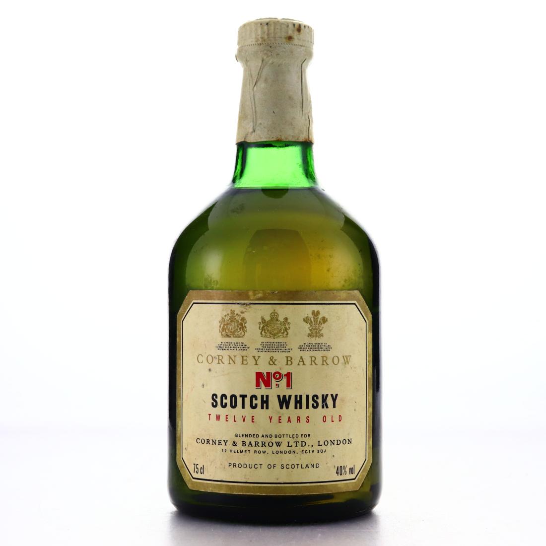 Corney and Barrow 12 Year Old No.1 Scotch Whisky 1980s Whisky | Whisky ...
