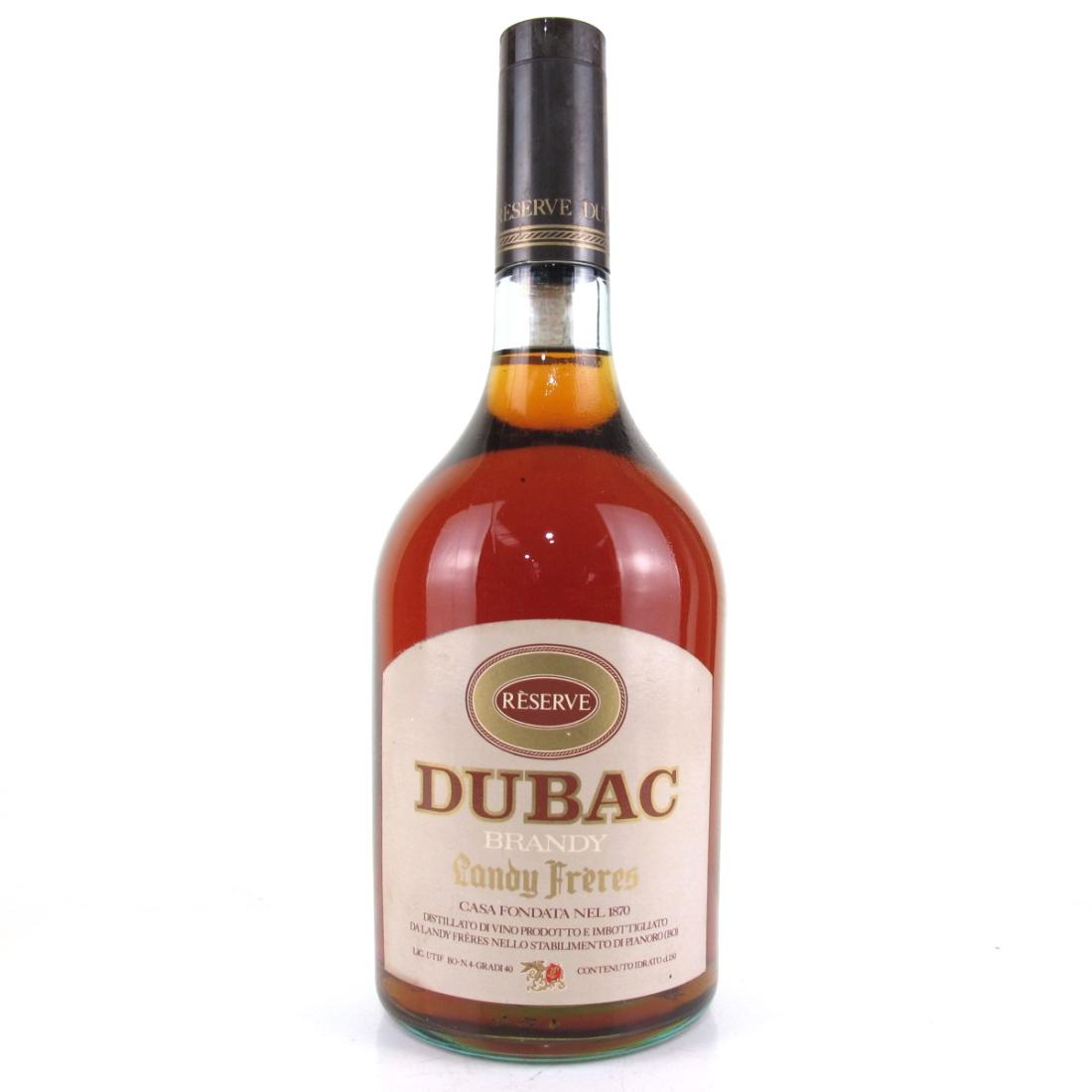 Dubac Reserve Brandy Whisky | Whisky Auctioneer
