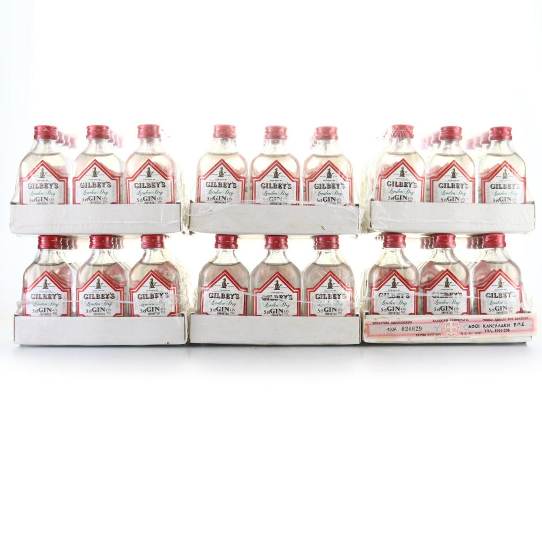 Gilbey's London Dry Gin Miniatures x 72 Whisky | Whisky Auctioneer