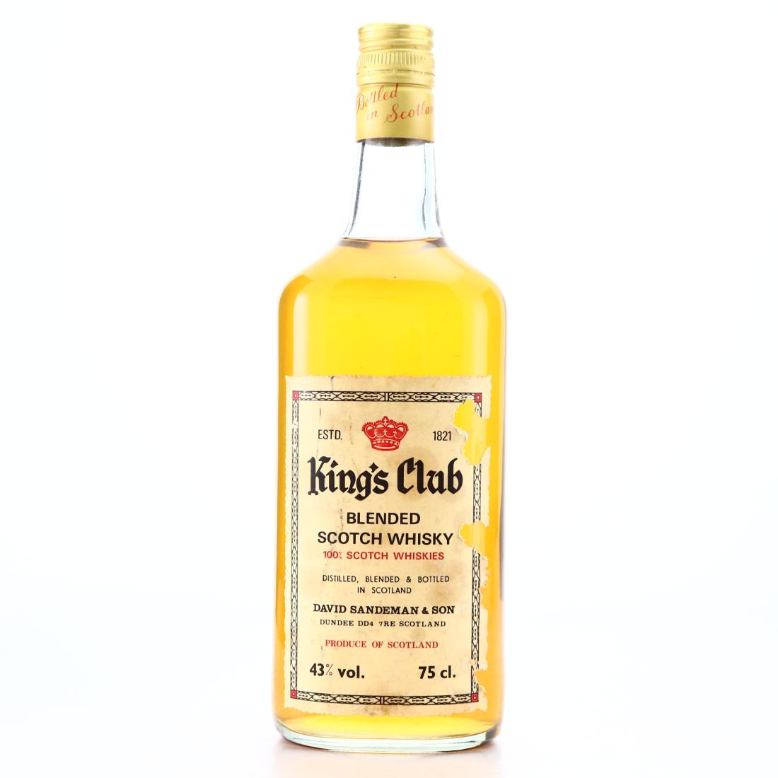 King's Club Blended Scotch Whisky Whisky | Whisky Auctioneer