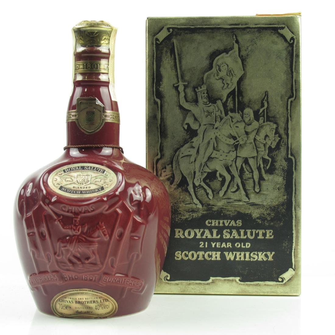 Chivas Regal 21 Year Old Royal Salute / Ruby Whisky | Whisky Auctioneer