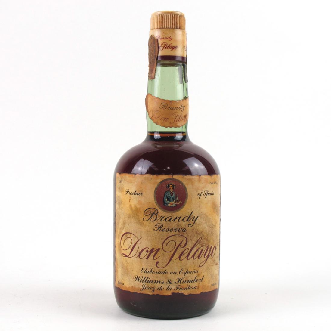 Don Pelayo Brandy Reserva 1980s Whisky | Whisky Auctioneer
