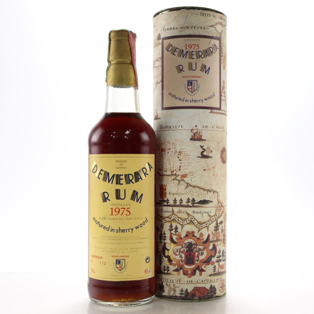 Demerara 1975 Moon Sherry Wood Matured Rum Whisky | Whisky Auctioneer