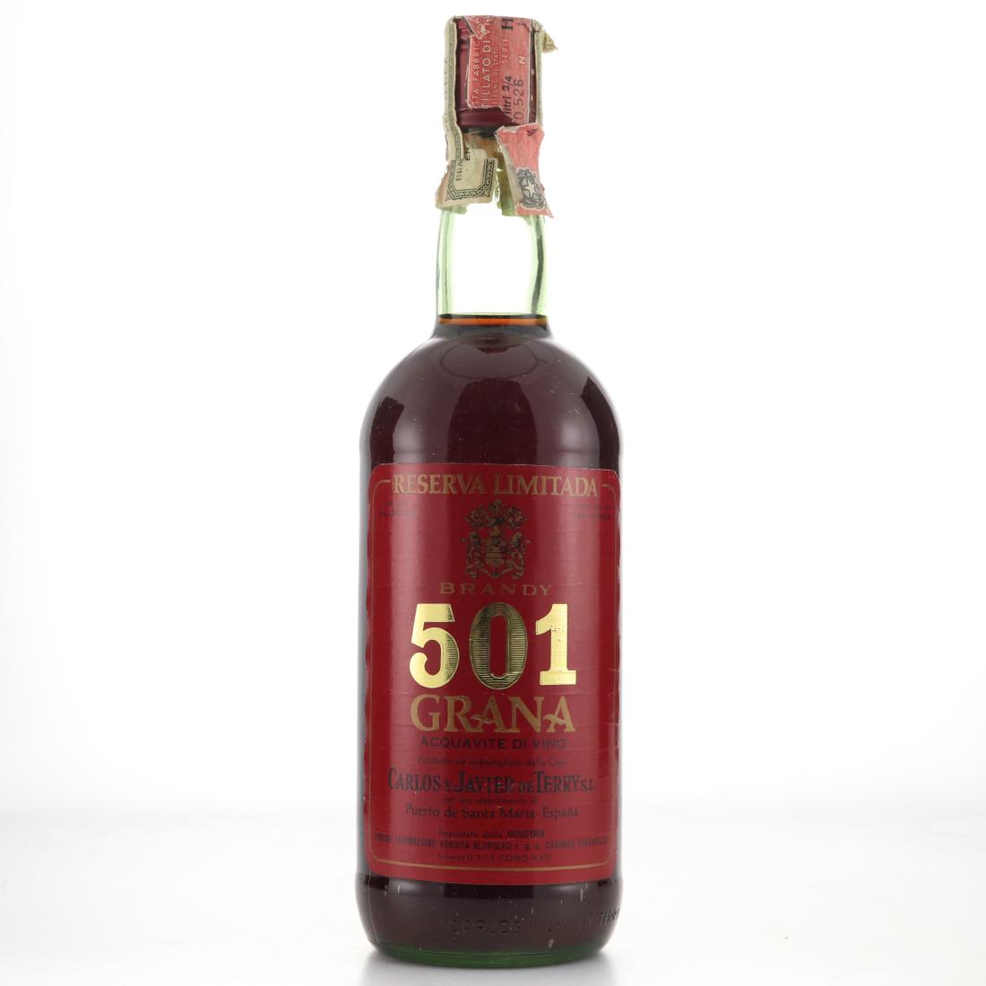 Grana 501 Reserva Limitada Brandy 1970s Whisky | Whisky Auctioneer