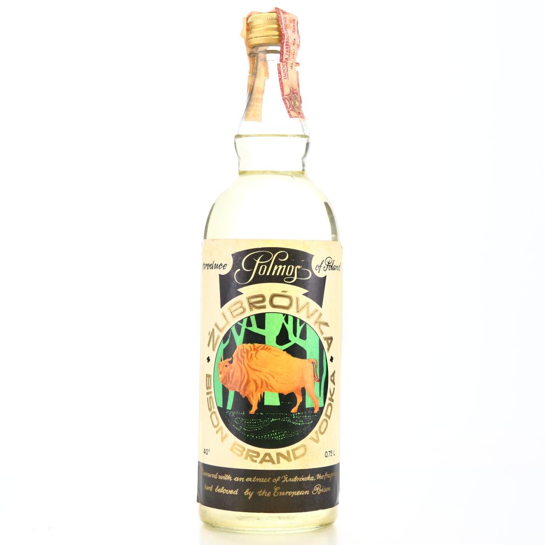 Zubrowka Bison Grass Vodka 1970s Whisky | Whisky Auctioneer